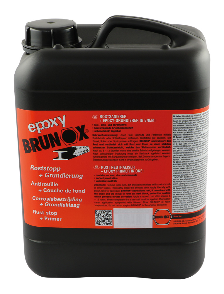 Brunox EPOXY Bidon à 5Liter Rostumwandler – Hoelzle