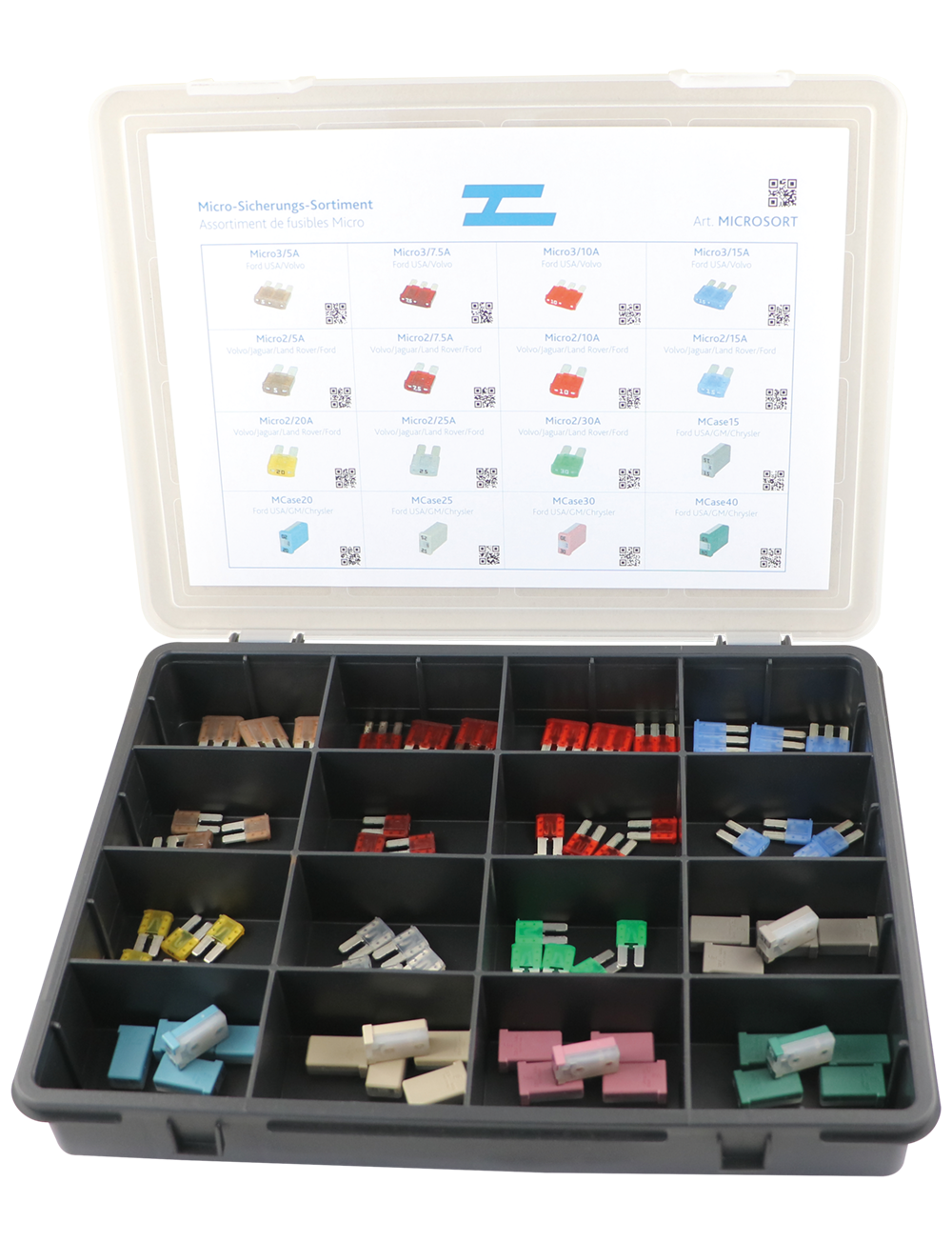 Micro-Sicherungs-Sortiment Typ 2/3/MCase – Hoelzle