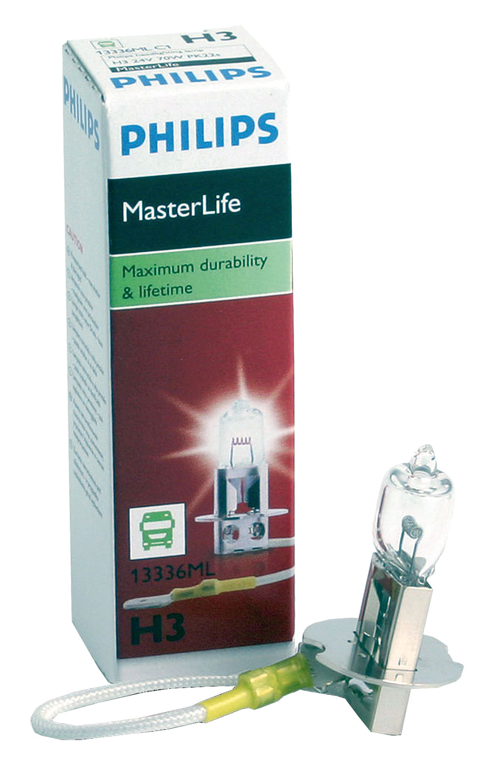 Philips ampoule H3 24V 70W MasterLife – Hoelzle