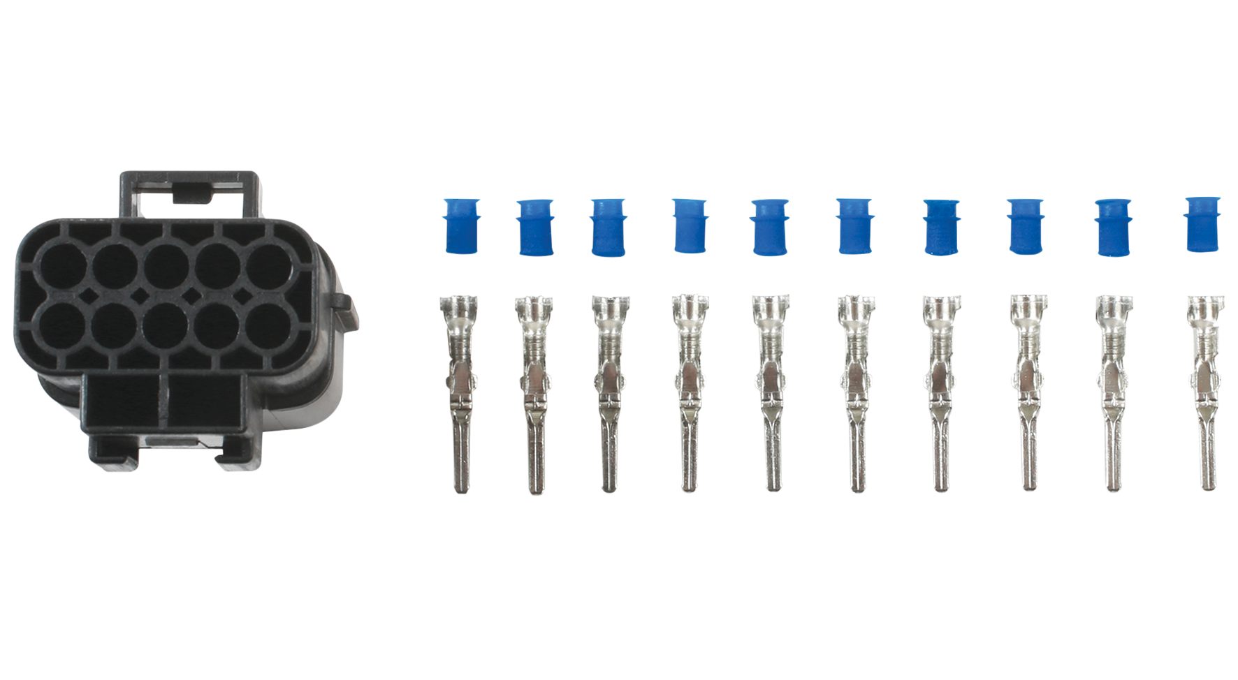 Steckergehäuse-Set, AMP Econoseal - J Serie, 10 polig – Hoelzle