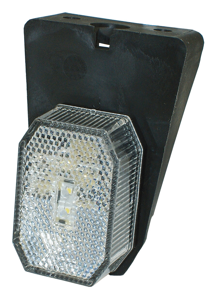 Aspöck FLEXIPOINT I LED weiss mit Halter 12/24V – Hoelzle