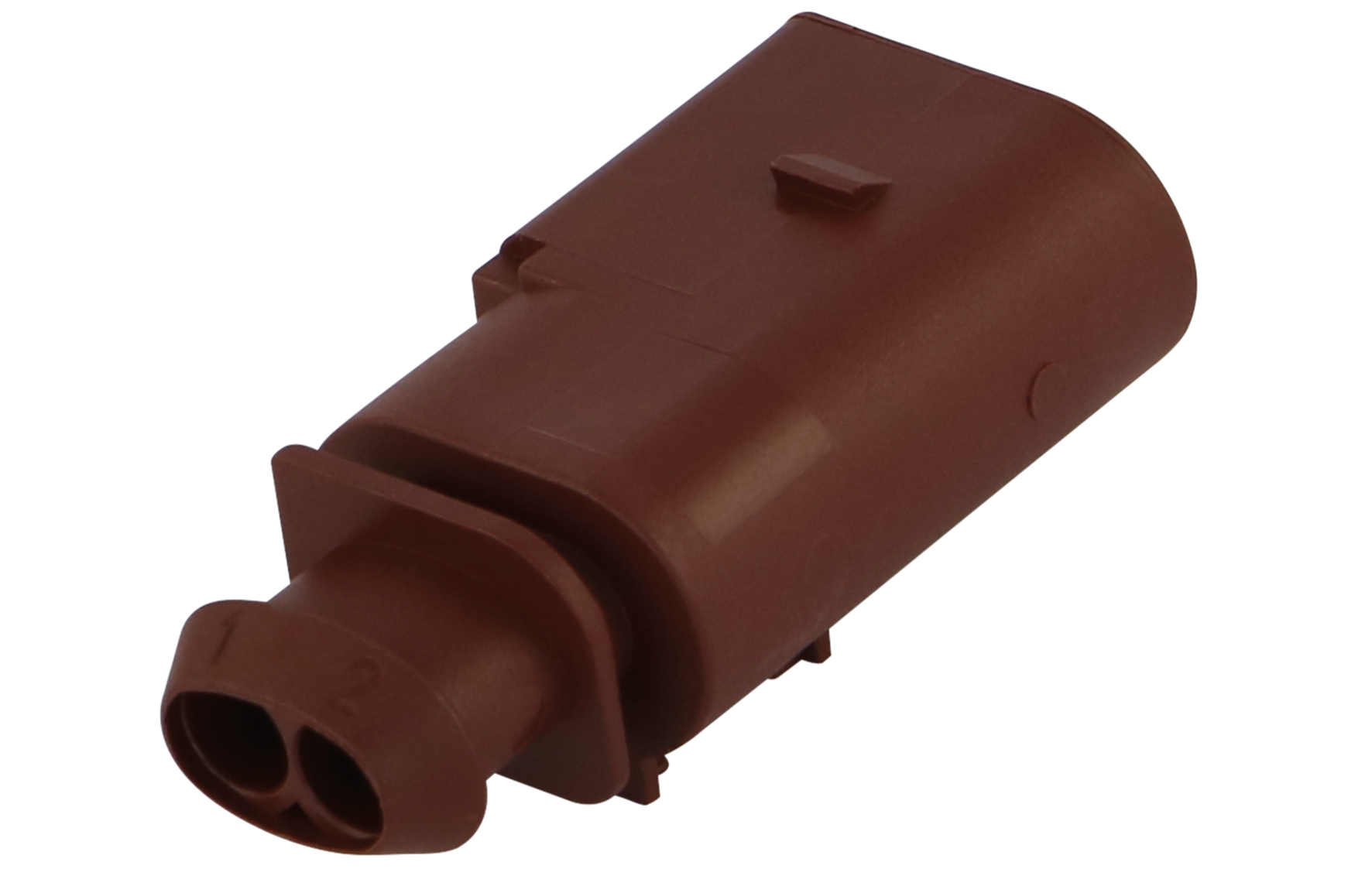 Stiftkontaktgehäuse 2-pol. FEP Serie FKG 2.8 – Hoelzle