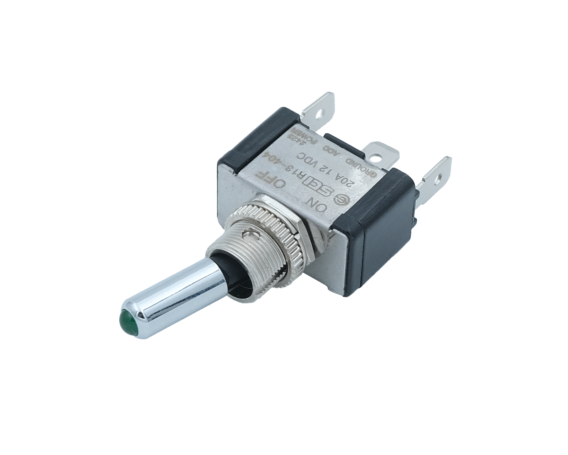 Kippschalter 12V mit LED grün – Hoelzle