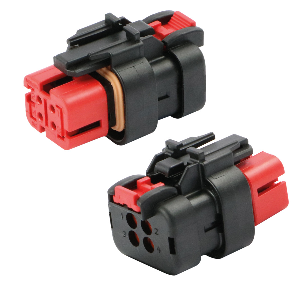 AMPSeal 16 - prise 4 pôles Key A rouge – Hoelzle