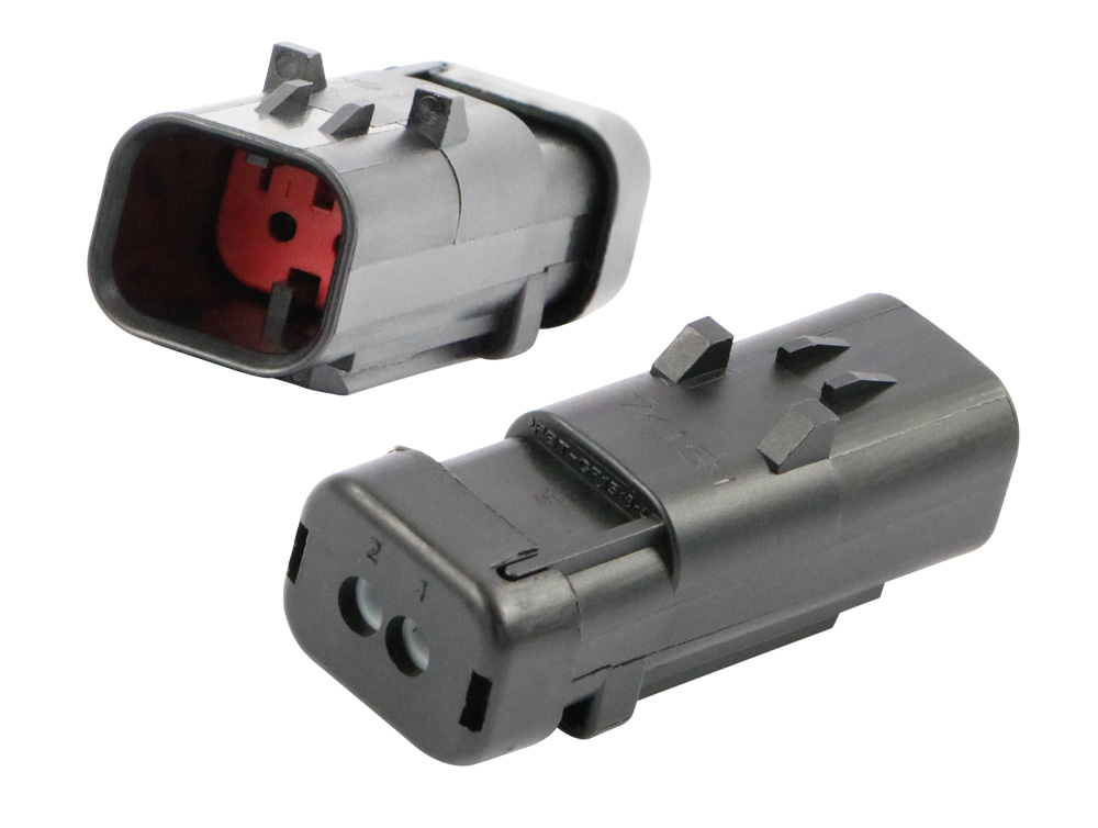 AMPSeal 16 - Stiftgehäuse - 2-pol. Key A rot – Hoelzle