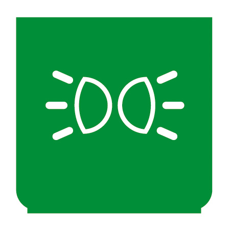 Emblem - Standlicht grün – Hoelzle