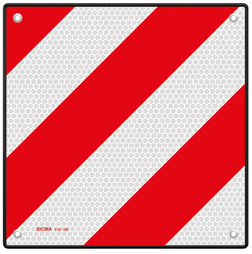 Plaque Alu R fl chissante Espagne Hoelzle