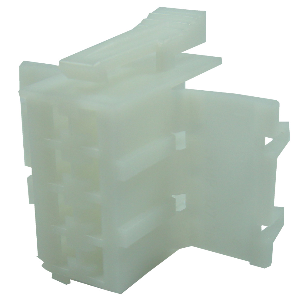 Steckgehäuse Junior Timer 8-pol. AMP weiss – Hoelzle