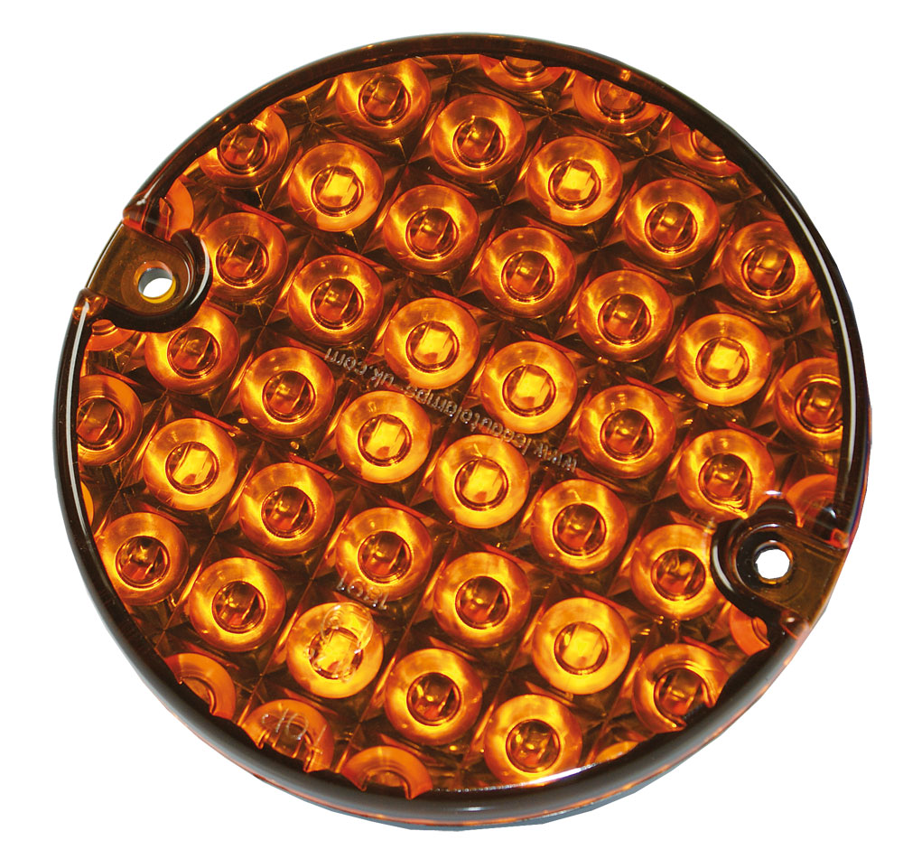 LED-Blinkleuchte rund 12/24 V IP67 – Hoelzle