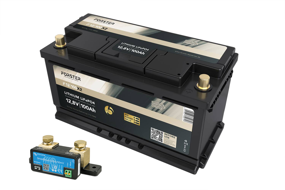 Forster LiFePO4 Lithium-Batterie 12 V 100 Ah High Power – Hoelzle