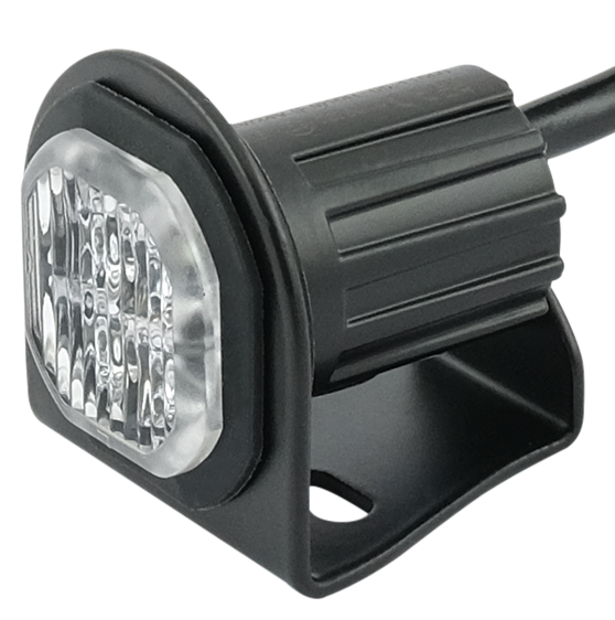 LED-Blitzleuchte Mini gelb, ECE R65, 12/24 V – Hoelzle