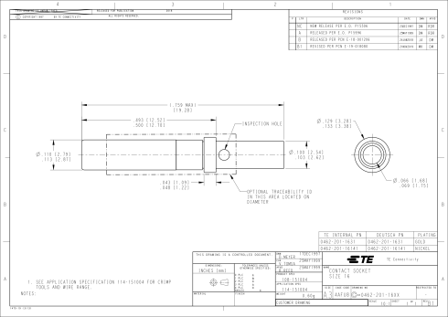 Buchsenkontakt Nr.16 zu "Deutsch"-Stecker – Hoelzle