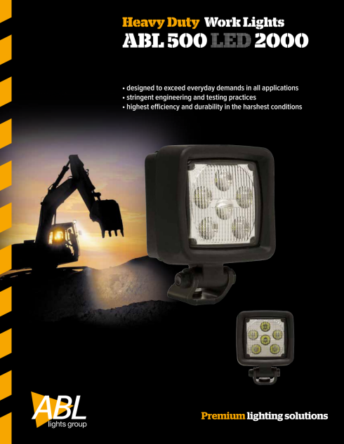 ABL - LED-Arbeitsscheinwerfer 12/24V – Hoelzle