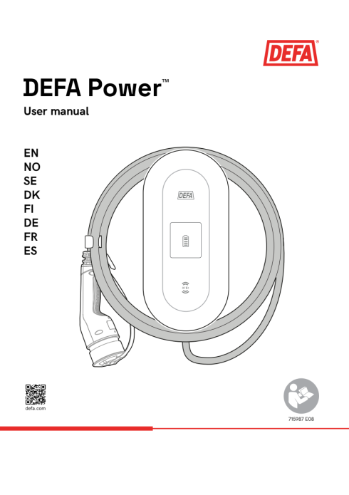 DEFA Power Wallbox inkl. 6 m Ladekabel – Soltark