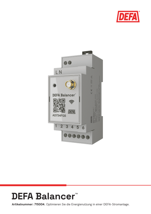 DEFA Power Wallbox Balancer – Soltark