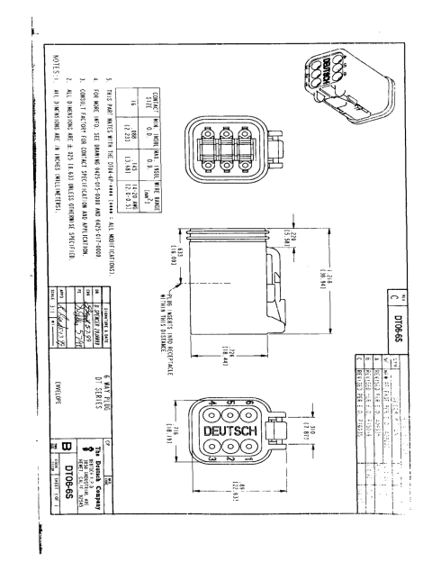 "Deutsch" Stecker - 6-pol – Hoelzle