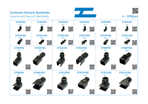 "Deutsch"-Sortiment Backshells zu DT-Serie – Hoelzle
