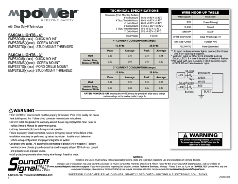 LED-Blitzleuchte gelb, ECE R65, Silikon – Hoelzle