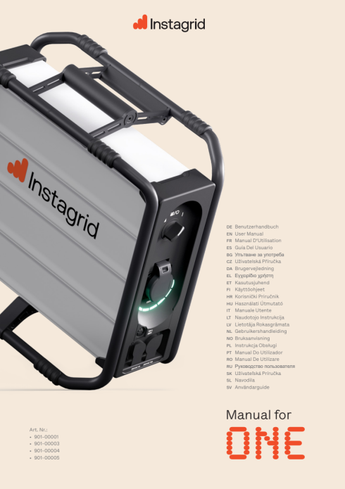 Instagrid ONE - die ultimative Hochleistungs - Powerbox - 400 V ready – Hoelzle