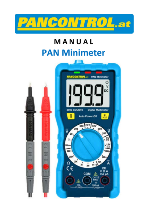 Digital Multimeter CAT III – Soltark