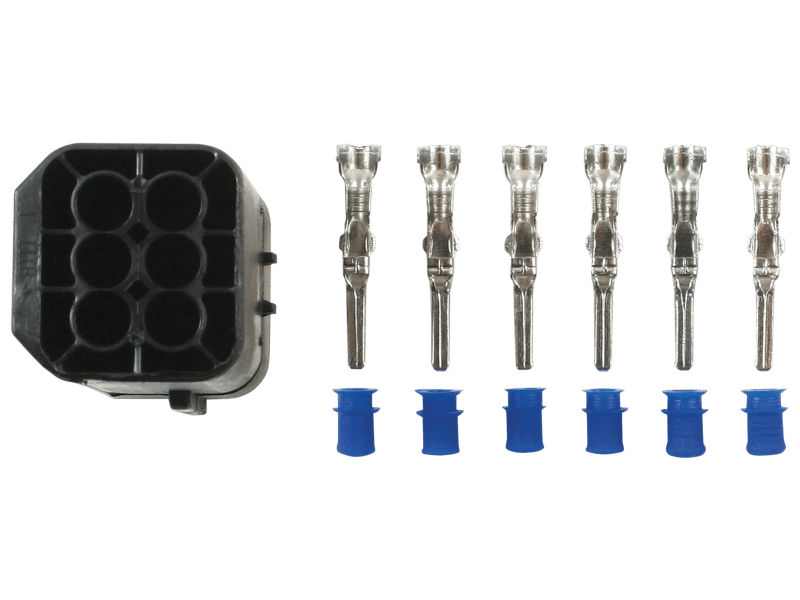 Steckergehäuse-Set, AMP Econoseal - J Serie, 6 polig – Hoelzle