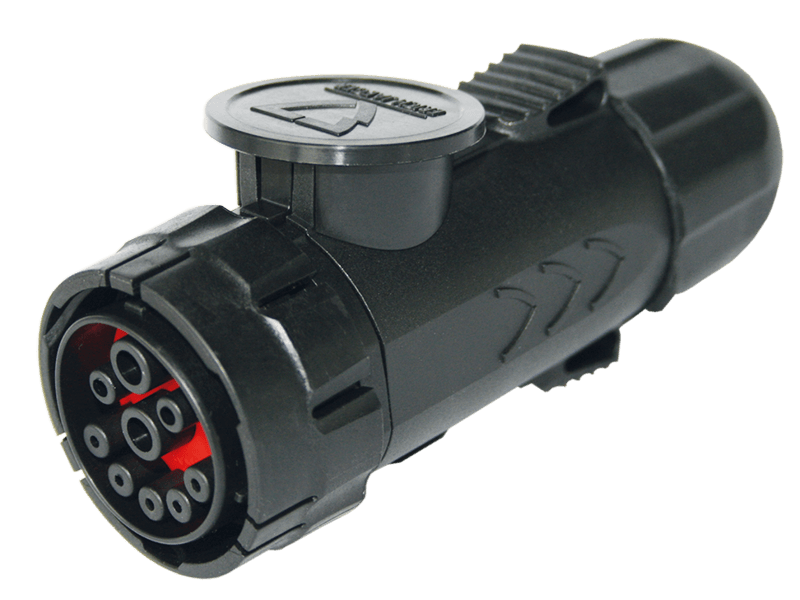 ISOBus-Stecker 9-pol. mit Zugentlastung – Hoelzle
