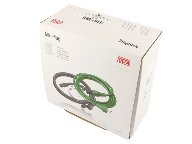 DEFA - 230 VAC Anschluss-Set 2.5 m mit Stecker/Dose – Hoelzle