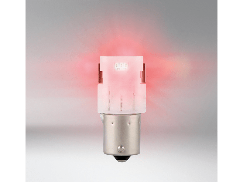 OSRAM - 2 Stk. LED-Lampen BA15s 12 V Red – Hoelzle