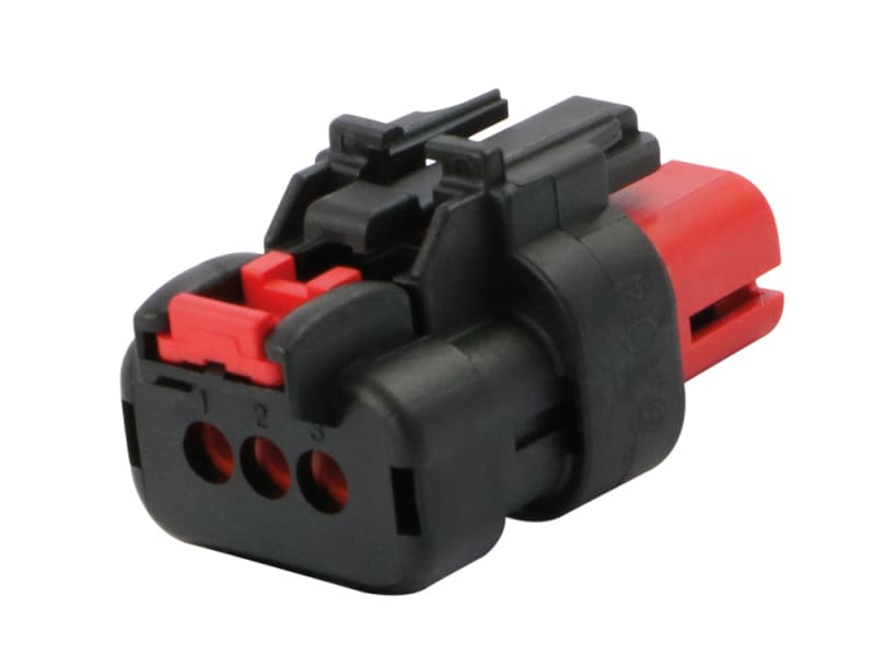 AMPSeal 16 - Buchsengehäuse 3-pol. Key A rot – Hoelzle