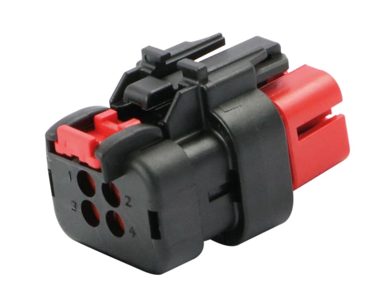 AMPSeal 16 - prise 4 pôles Key A rouge – Hoelzle