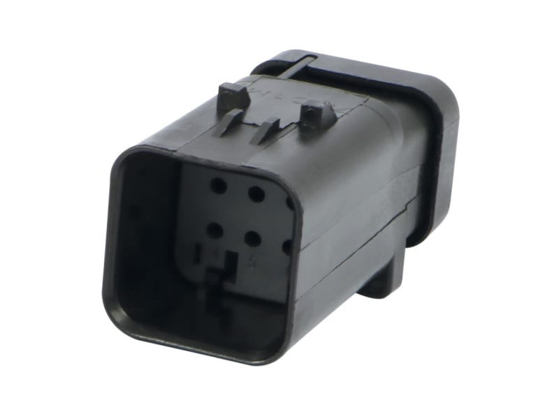 AMPSeal 16 - Stiftgehäuse 6-pol. Key B grau – Hoelzle