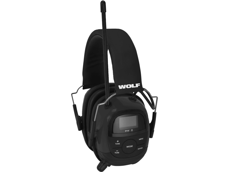 WOLF Headset PRO Gehörschutz mit FM/DAB+-Radio – Hoelzle