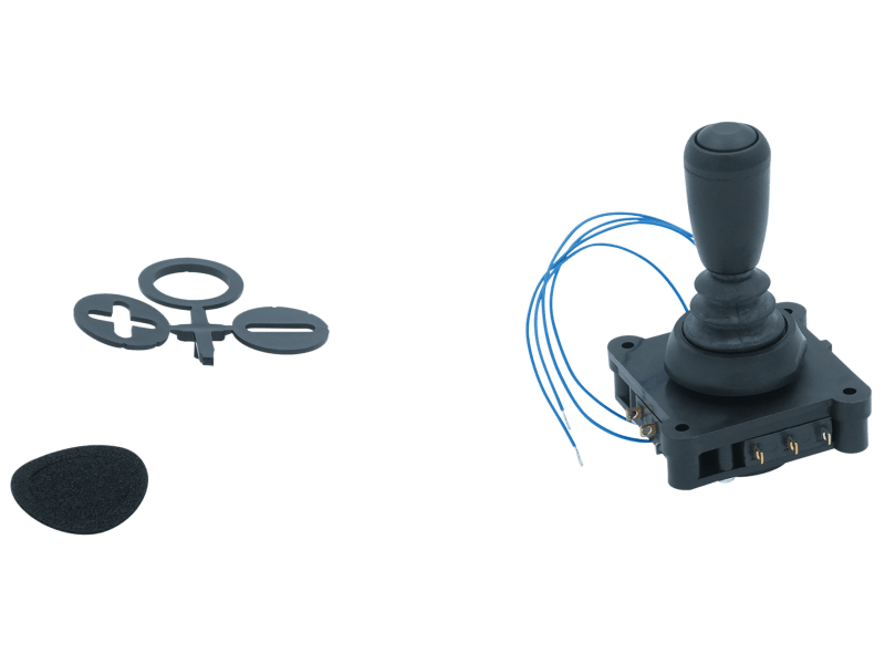 4-Wege Joystick mit Drucktaster 12/24 V – Hoelzle
