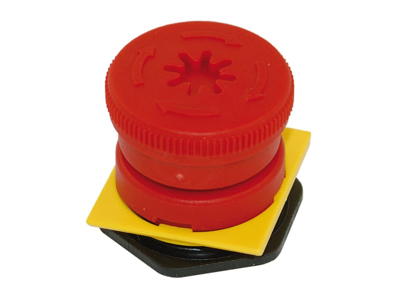 Not-Aus-Knopf zu Schaltkasten (ohne Schalter) – Hoelzle