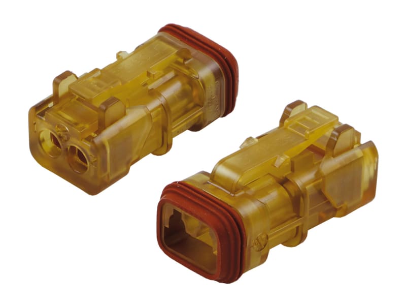 «Deutsch» Stecker - 2-pol transparent – Hoelzle