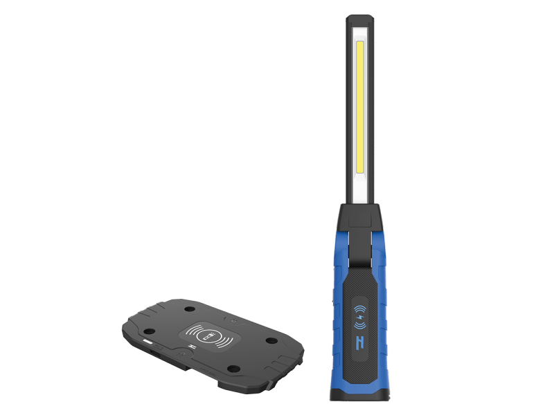 Profi LED Handlampe SLIM mit Wireless Ladung – Hoelzle