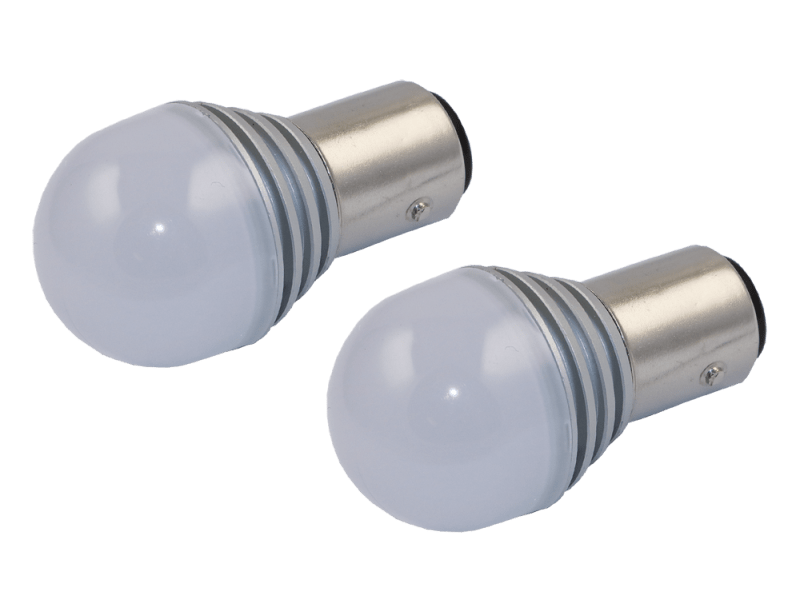 2x LED-Lampe 360° 24 V *gelb*BAU15s* – Hoelzle