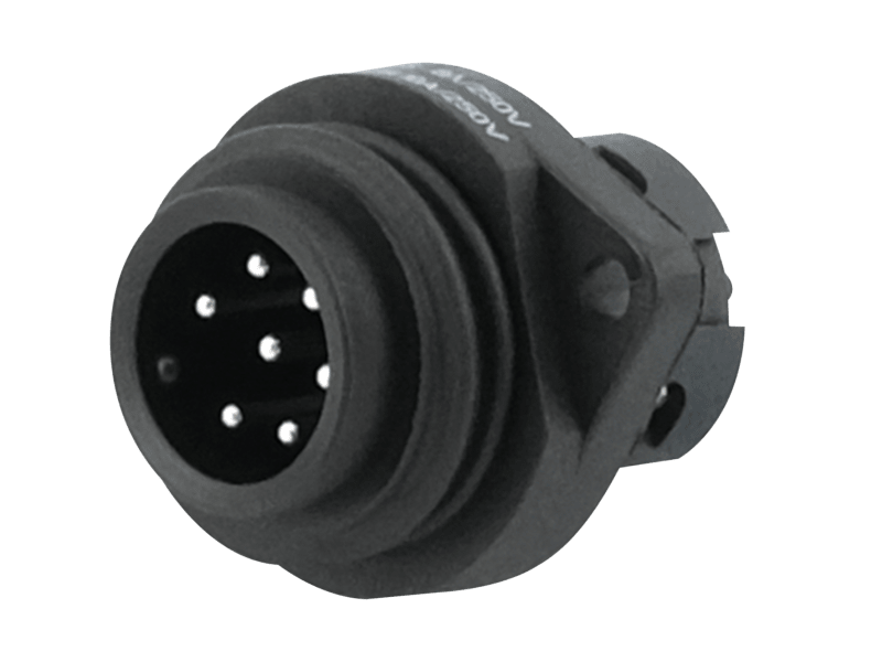 Binder - Flanschstecker 7-pol. – Hoelzle