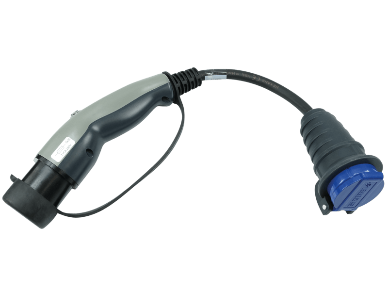 Typ 2 auf T23 Adapter mit Entriegelung – Hoelzle