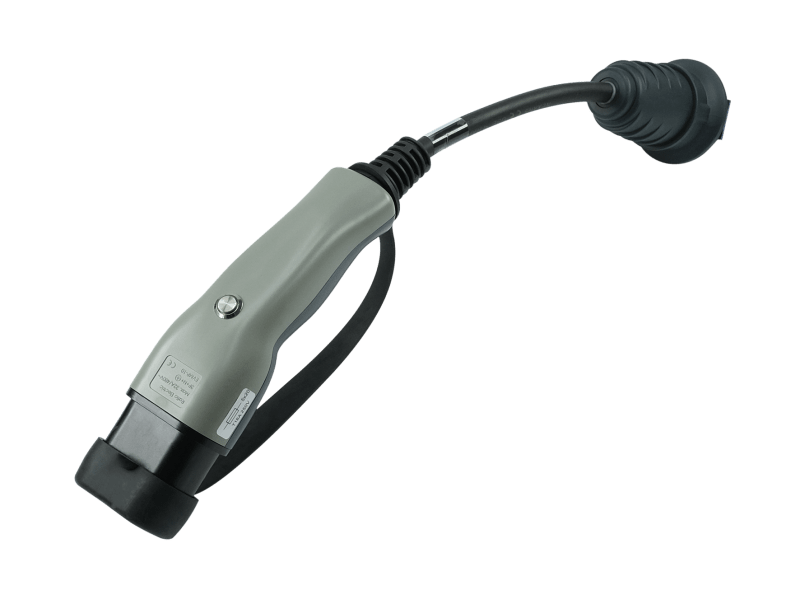 Typ 2 auf T23 Adapter mit Entriegelung – Hoelzle