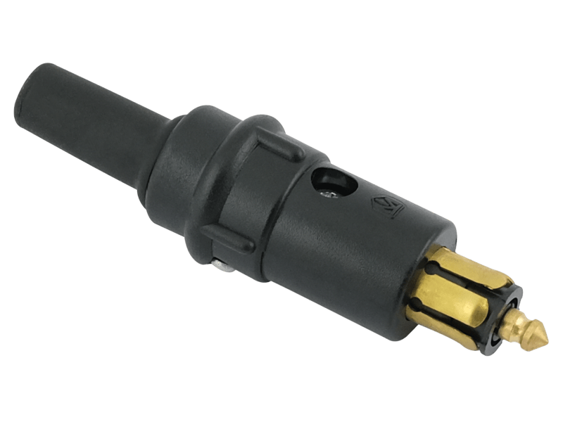 DIN-Stecker 2-pol mit Zugentlastung – Hoelzle