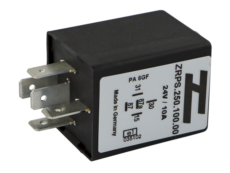Zeit- und Impulsrelais 24V 10A – Hoelzle