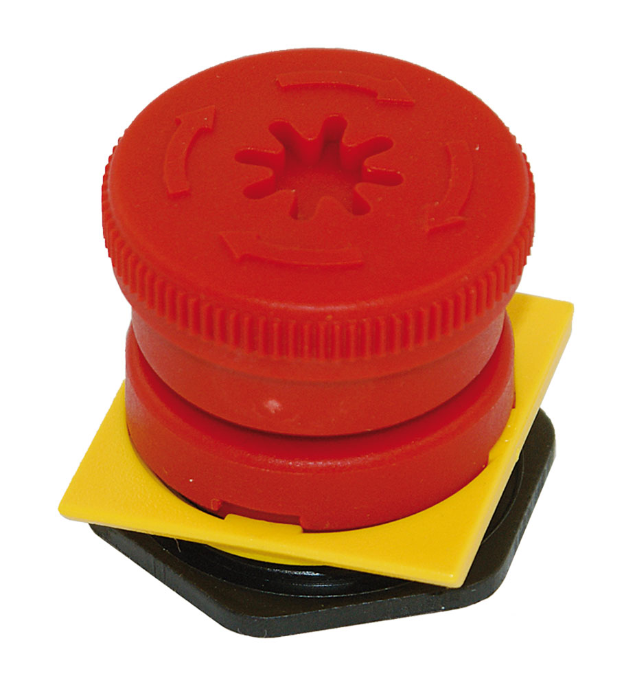 Not-Aus-Knopf zu Schaltkasten (ohne Schalter) – Hoelzle