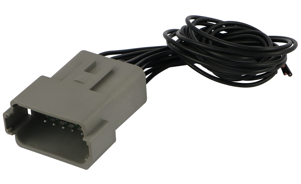 Steckdose Typ "Deutsch" 12-pol., mit Kabel – Hoelzle