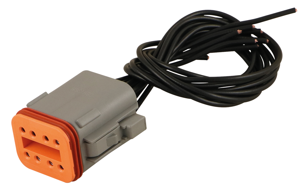 Stecker Typ "Deutsch" 8-pol., mit Kabel – Hoelzle