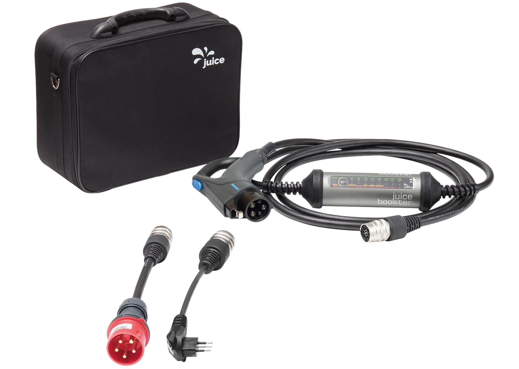 Mobile Ladestation für ALLE Typ 1 eFahrzeuge – Hoelzle