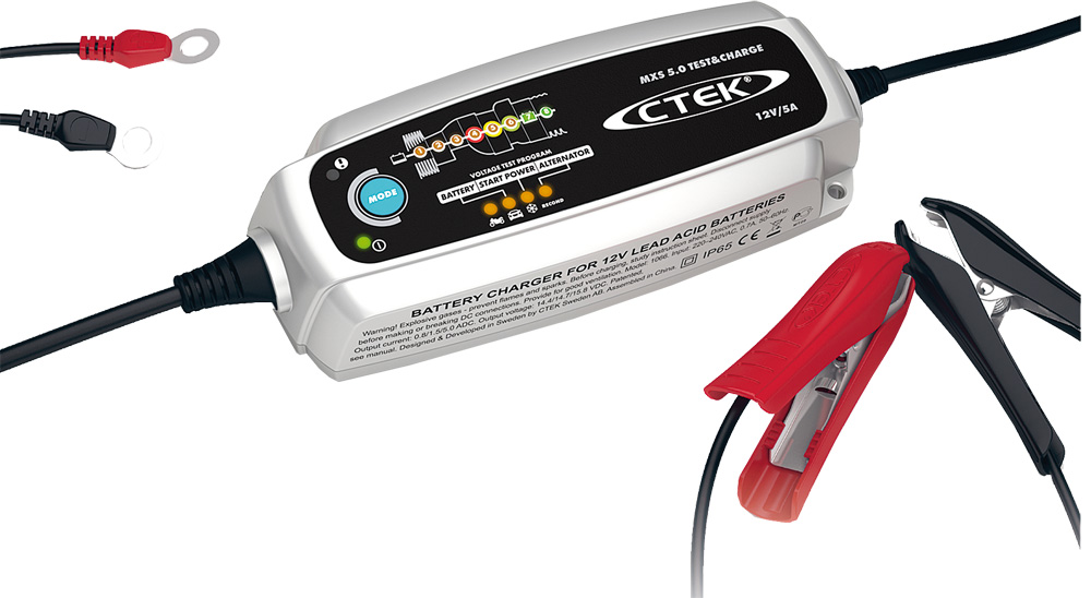 CTEK - Chargeur et testeur 12V 5A MXS 5.0 – Hoelzle