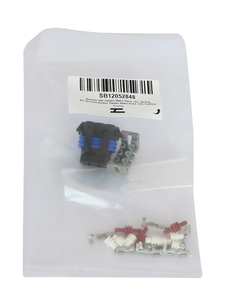 Stecker-Set Delphi Metri-Pack 150, 6polig – Hoelzle