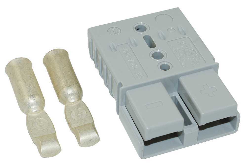 1 Stk. Stecker Anderson Power 2-pol 35 mm2 grau – Hoelzle