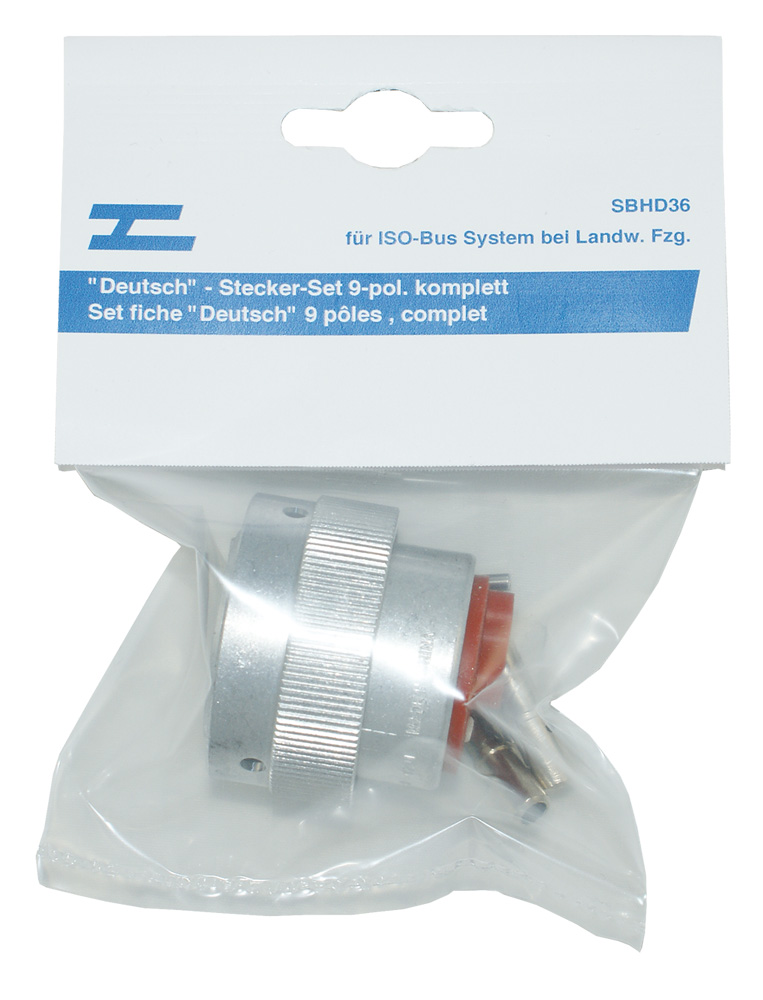 "Deutsch" - Stecker-Set 9-pol. inkl. Pins – Hoelzle